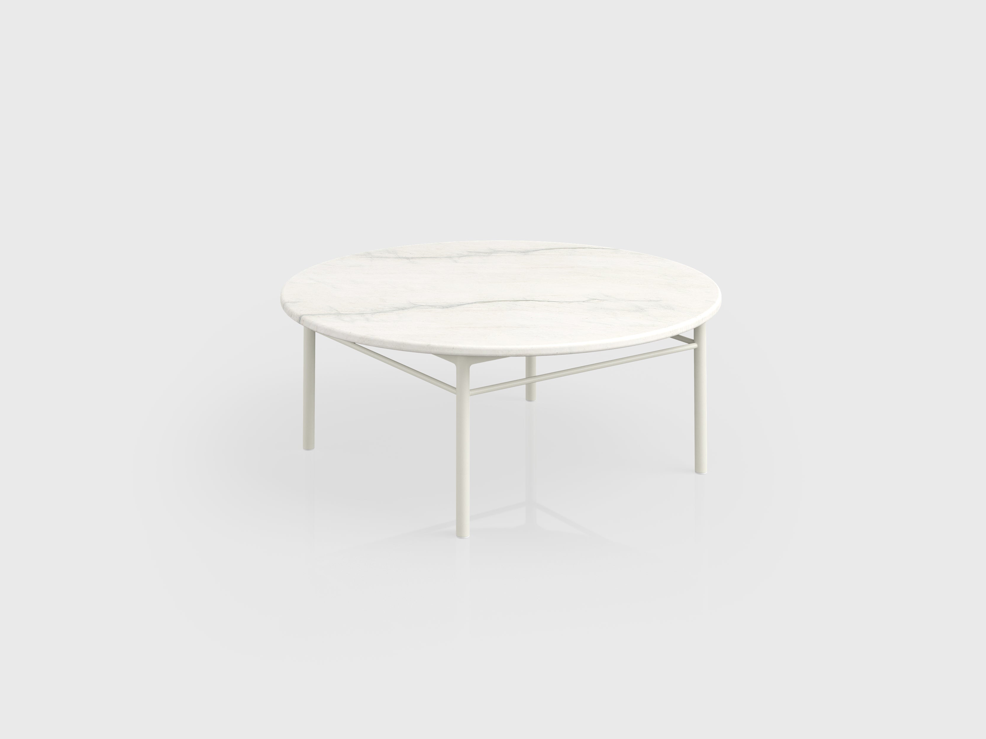 6516GR - Slim Round Coffee Table 90 – Tidelli