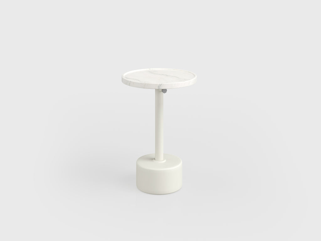 6535GR - Slim Side Table Round – Tidelli